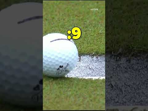 Lee Hodges was patient with this putt😅