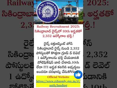Railway Recruitment 2025