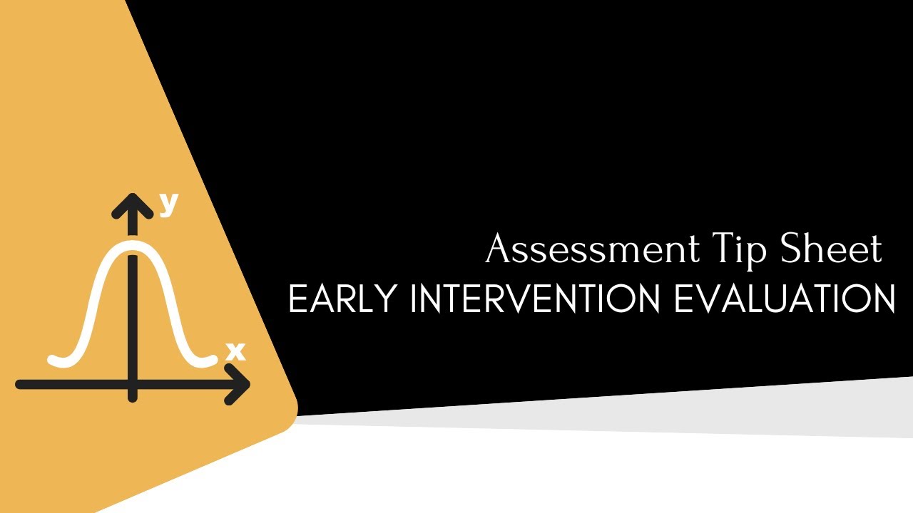 Early Intervention Evaluation Tip Sheet