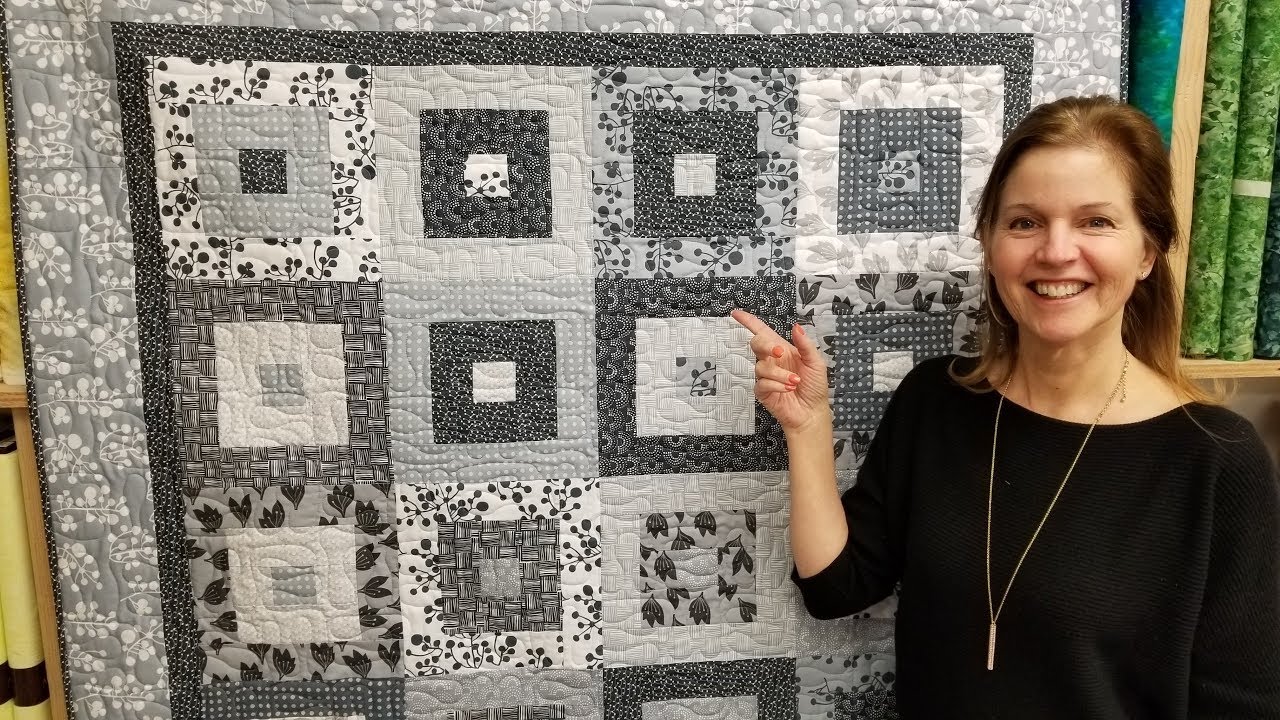 Simple. Modern. Elegant. It's Hip to be Square Quilt! Free Pattern | New Giveaway :)