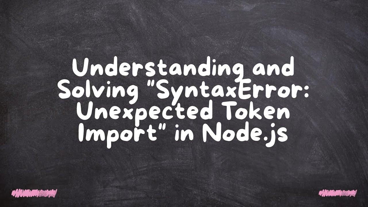 Understanding and Solving 