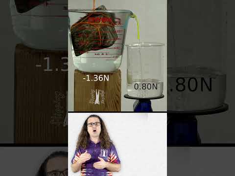 Buoyant Force Equals Weight of Displaced Water