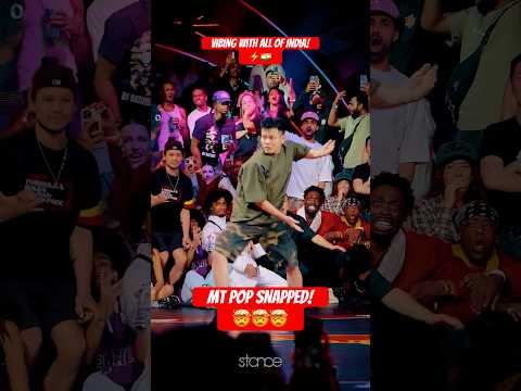 MT Pop the people champ! Showing the world how he flow at #redbulldanceyourstyle ????????⚡️