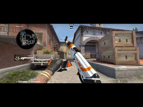 AK 47 Asiimov Factory New Showcase CS:GO (3440x1440 res 21:9)