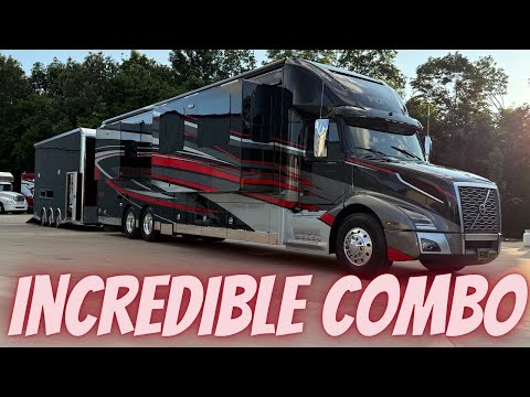 INCREDIBLE Combo | 2020 Renegade iKon Super C Motorhome | 2019 Sundowner 24' Stacker Trailer