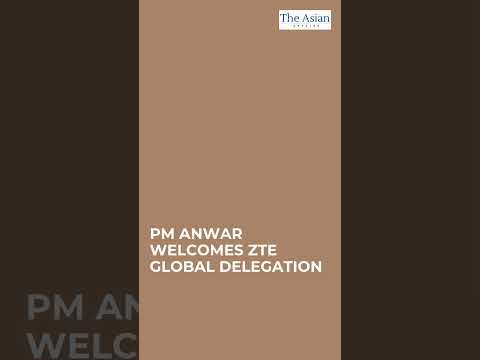 PM Anwar Welcomes ZTE Global Delegation to Strengthen Malaysia's Digital Future