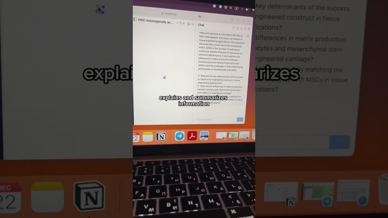 📚 Struggling to study? Say hello to Chat PDF! 🤖📖 #StudyHacks #SmartStudying #ChatPDF #StudentLife