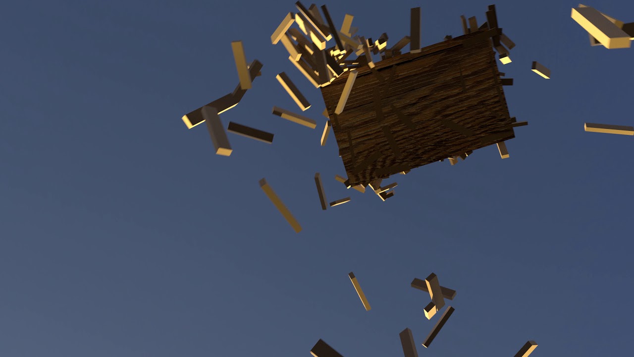 3rd Blender Render Wood Planks 4k 60fps