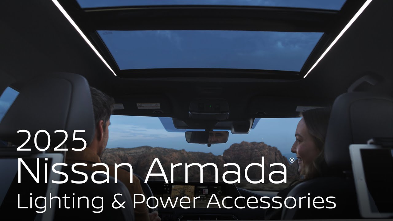 All-New 2025 Nissan Armada® SUV | Lighting & Power Accessories