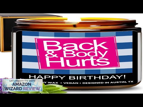 Funny Happy Birthday Candle Gifts for Women & Men Birthday Surprise Box Review