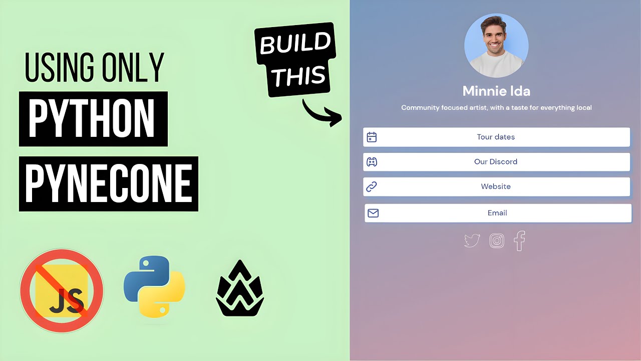 Pynecone: Build a Linktree Clone using Python