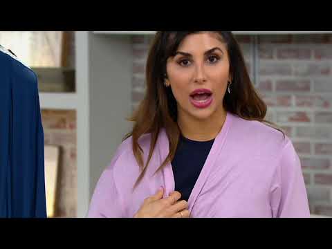 Jockey Lovely Lace Robe on QVC