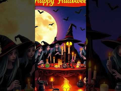 Halloween Witch Party Template