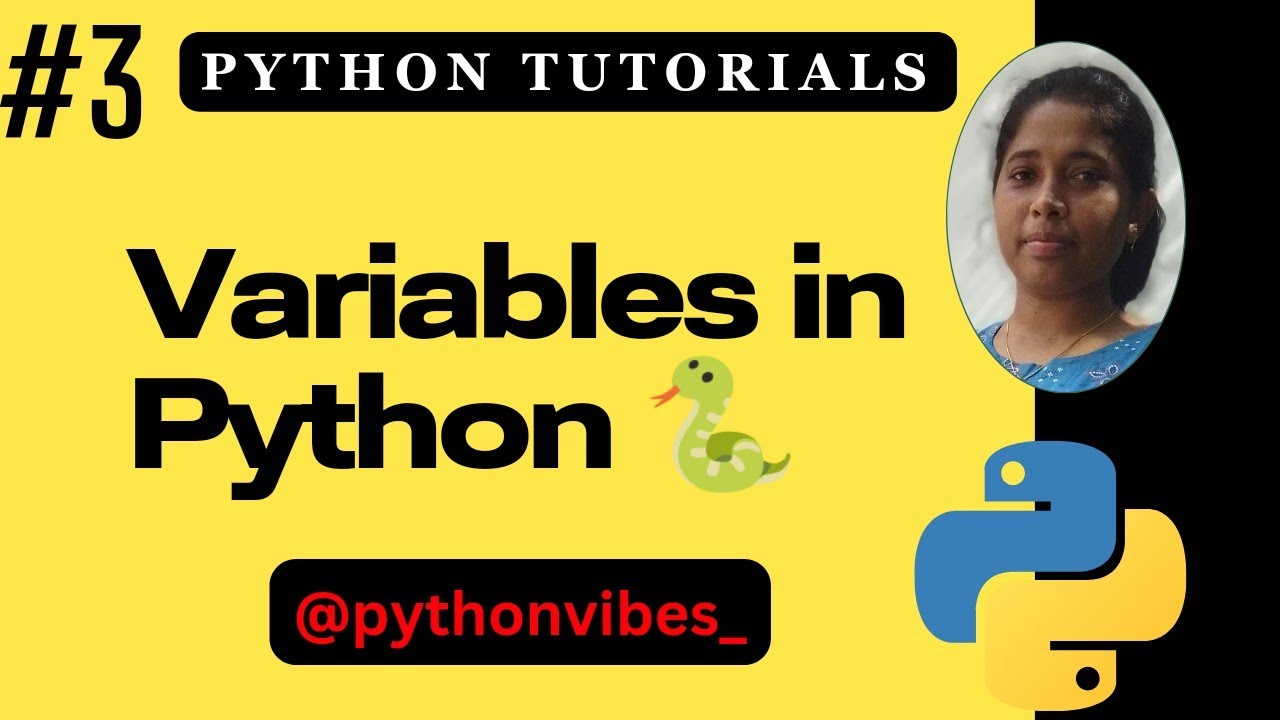 Variables in Python | Python Tutorials for Beginners | @pythonvibes_ #pythontutorial #pythoncoding