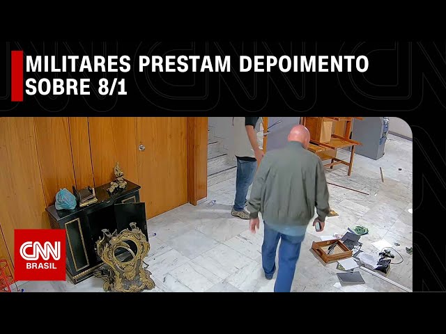 Após divulgação de imagens do 8 de janeiro, major que deu água a ...