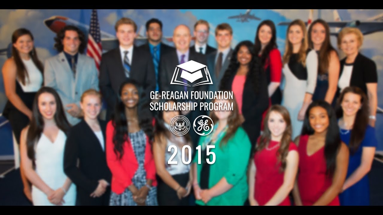 2015 GE-Reagan Foundation Scholarship Program