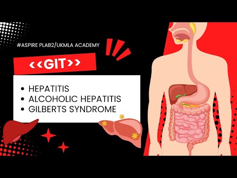 Understanding Hepatitis, Alcoholic Hepatitis & Gilbert's Syndrome - GIT ASPRIE PLAB2/UKMLA ACADEMY