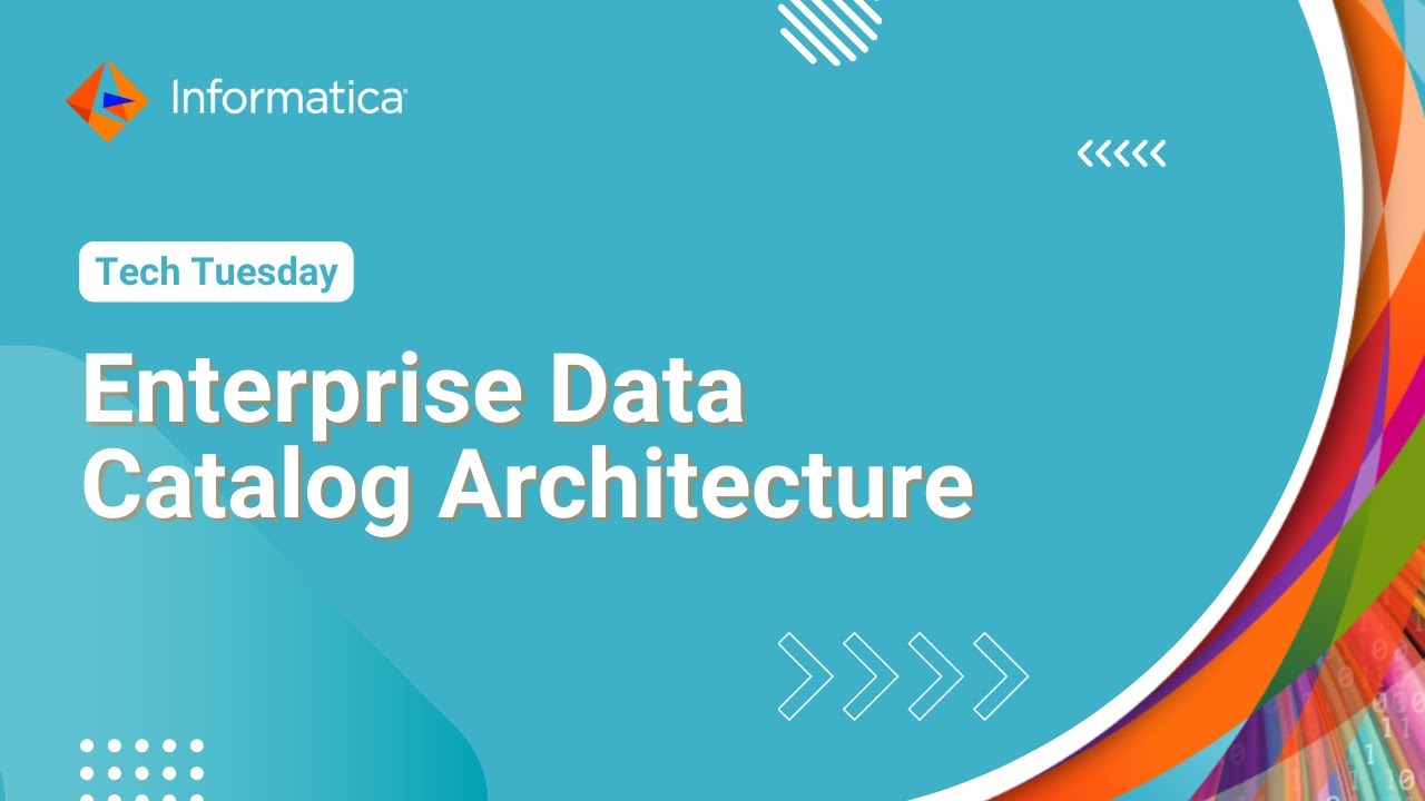 Enterprise Data Catalog Architecture