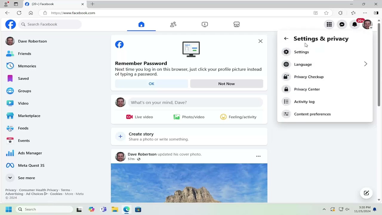 Facebook - How To Find & Edit Notification Settings