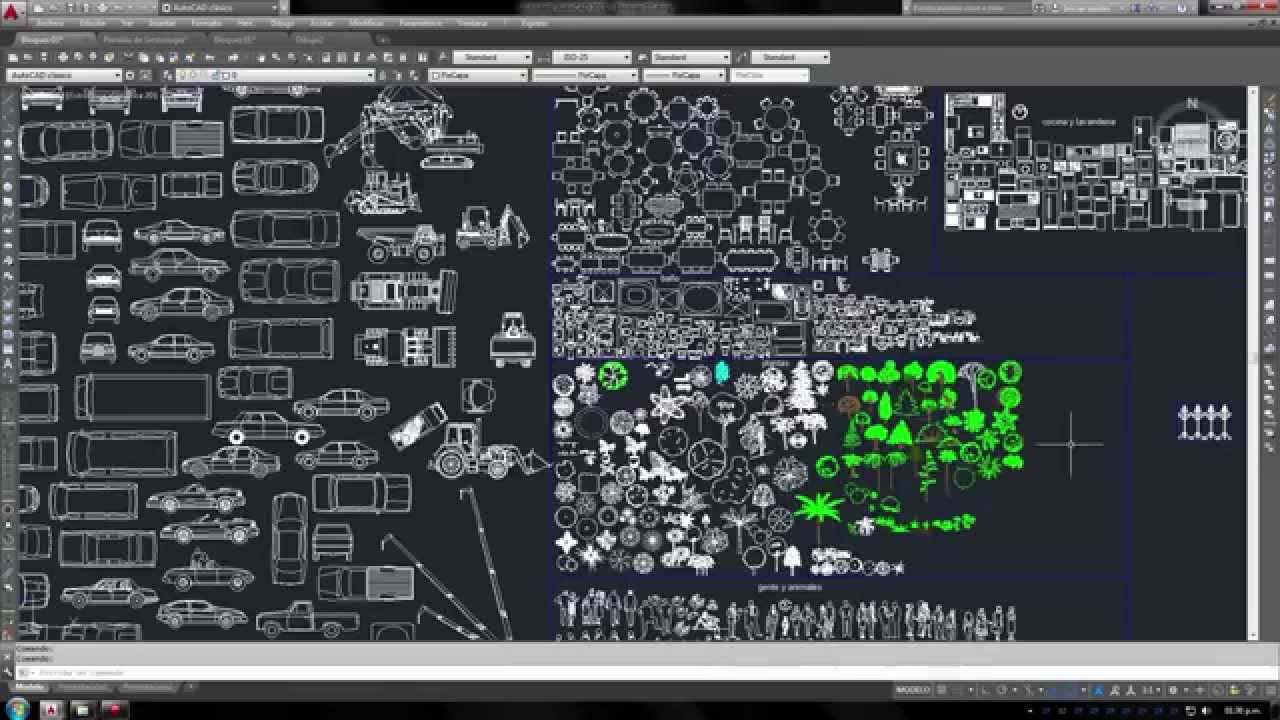 Pack I | Bloques para AutoCAD 2015