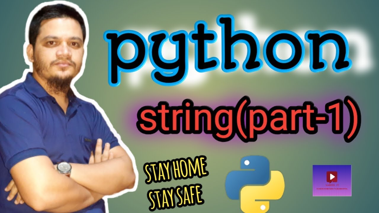 python character and  string (part-1) || python bangla tutorial