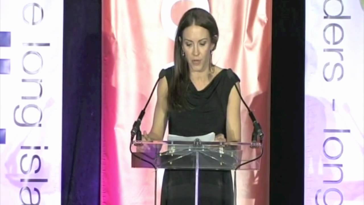 Long Island Equality Awards Gala 2010 - Michelle Clunie Introduces Peter Yacobellis