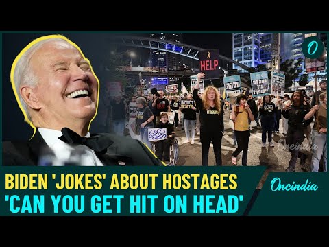 Viral Video: Biden's Bizarre Comment on Israeli Hostages | U.S President Biden's Response Goes Viral
