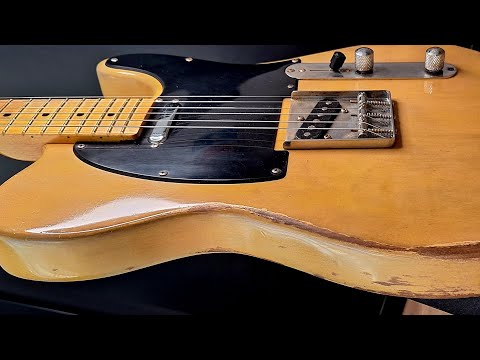 Telecaster kit relic nitrocellulose | Reverb