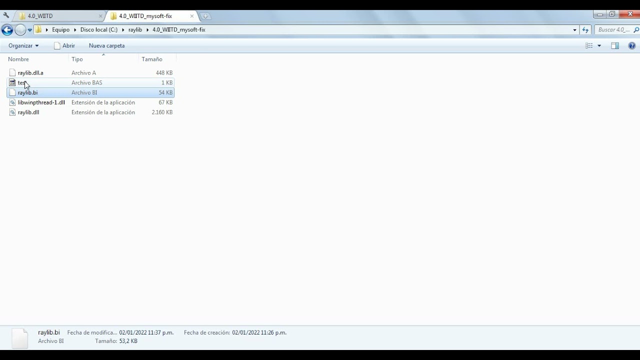 Raylib 4.0 FreeBASIC binding 2022-01-08