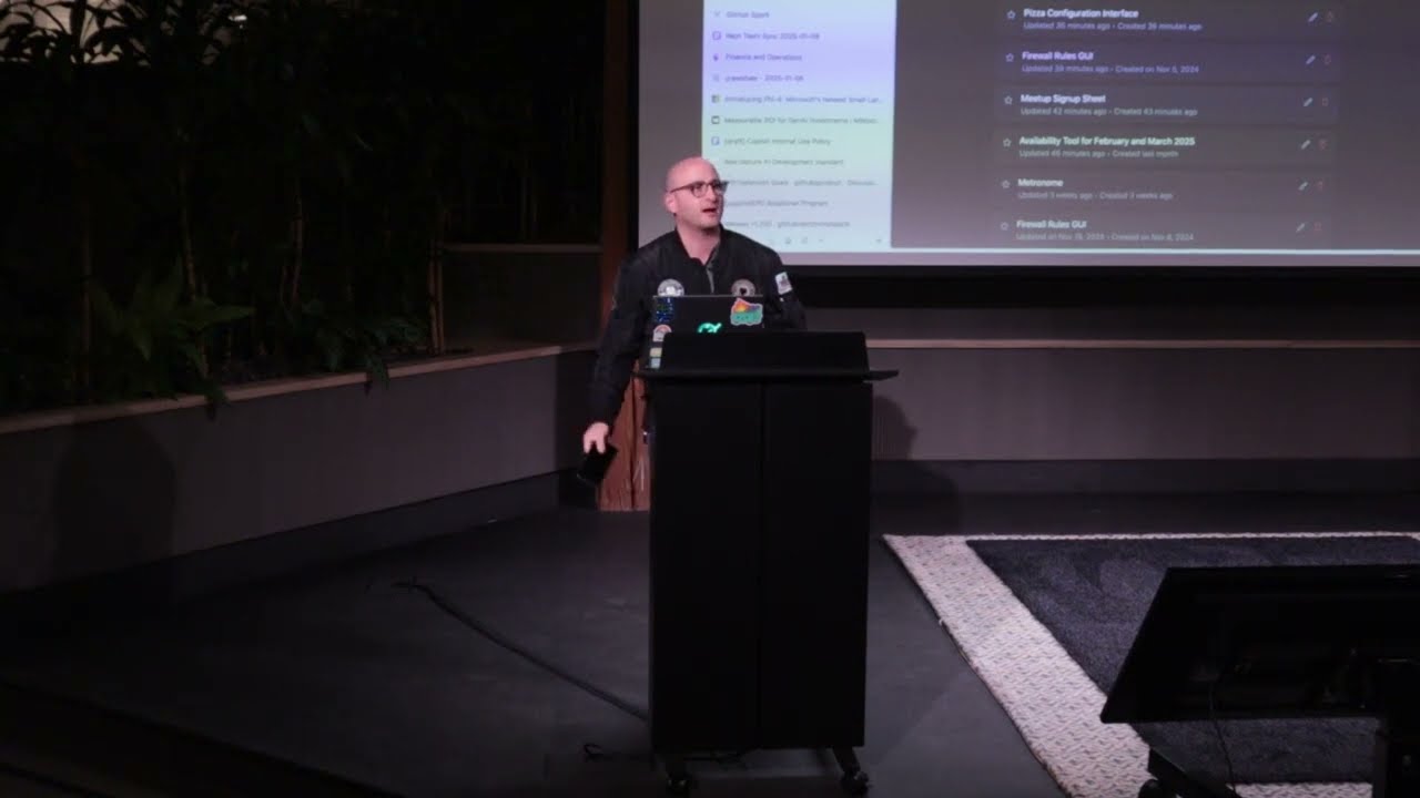 GitHub Spark Lets You Build Apps for Anything | Idan Gazit (GitHub) at AI Night @ GitHub