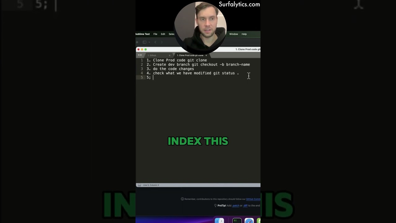 How does GitHub workflow look like? #surfalytics #dmitryanoshin #datacommunity #github #workflow
