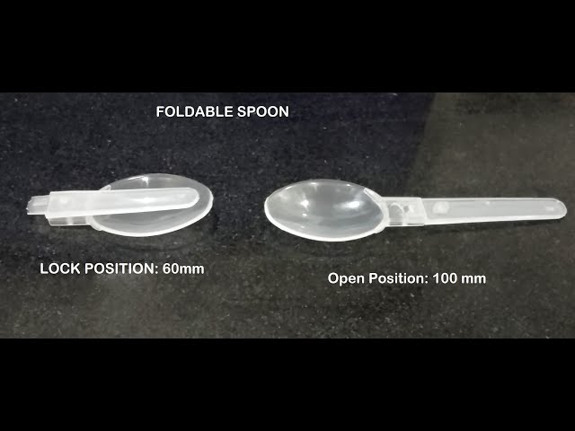 Plastic Spoons - 4 Inch Plastic Folding Spoon Manufacturer from Mumbai