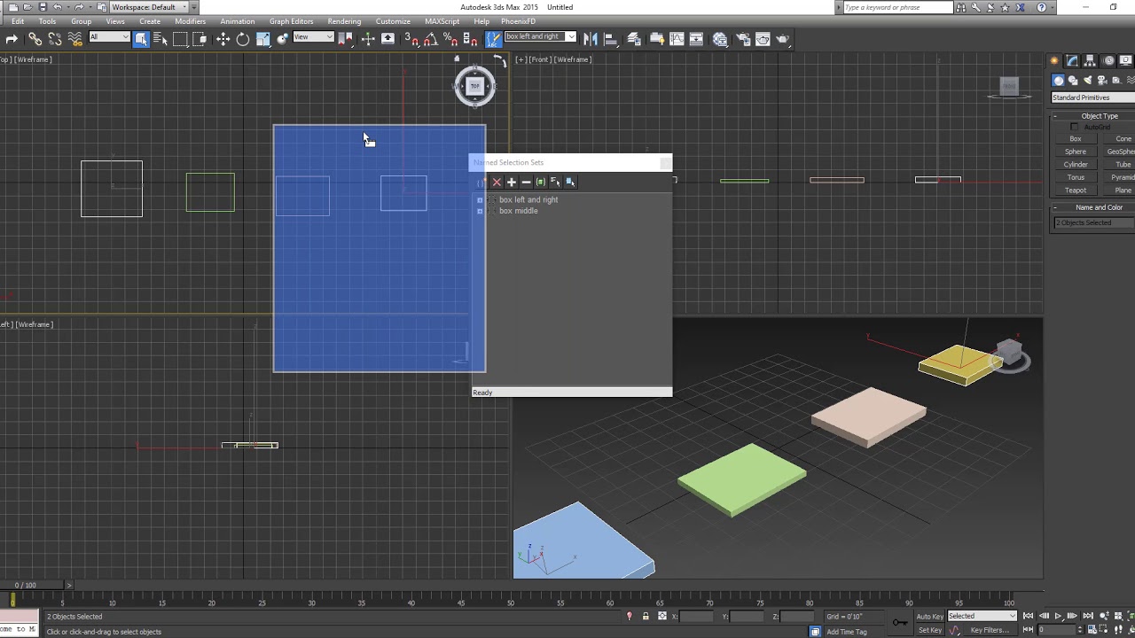 3ds max Creating Selection Sets Designtech