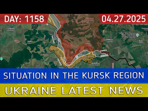 27 Apr: End of the Kursk Operation | Russia vs Ukraine War News and Map Update Today