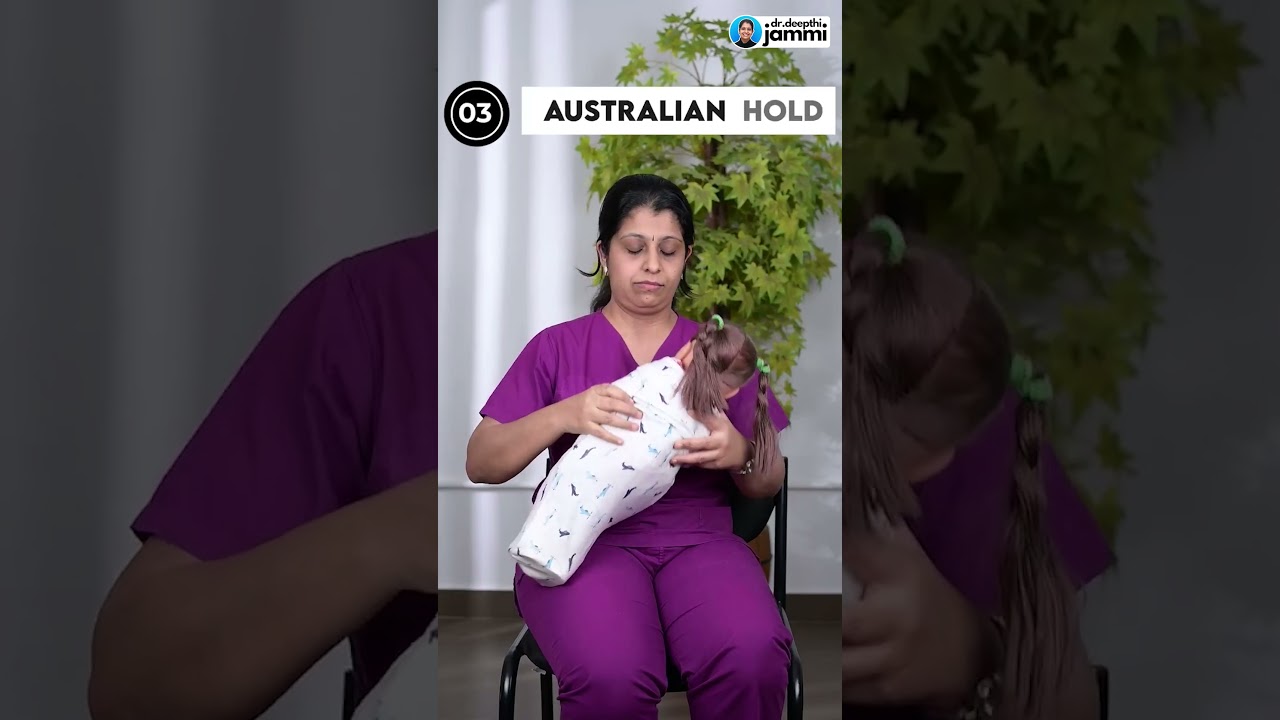 5 Different Breastfeeding Positions🤱🏻 | Dr. Deepthi Jammi