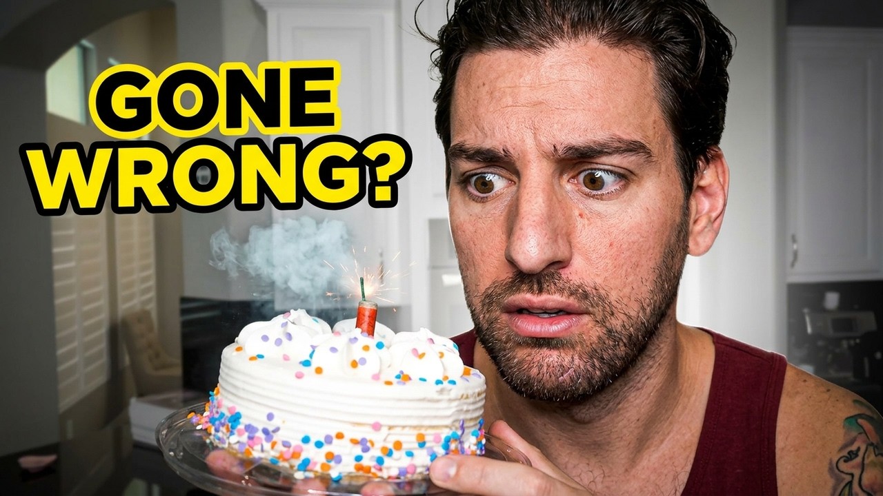 Exploding Cake Prank on Wife!