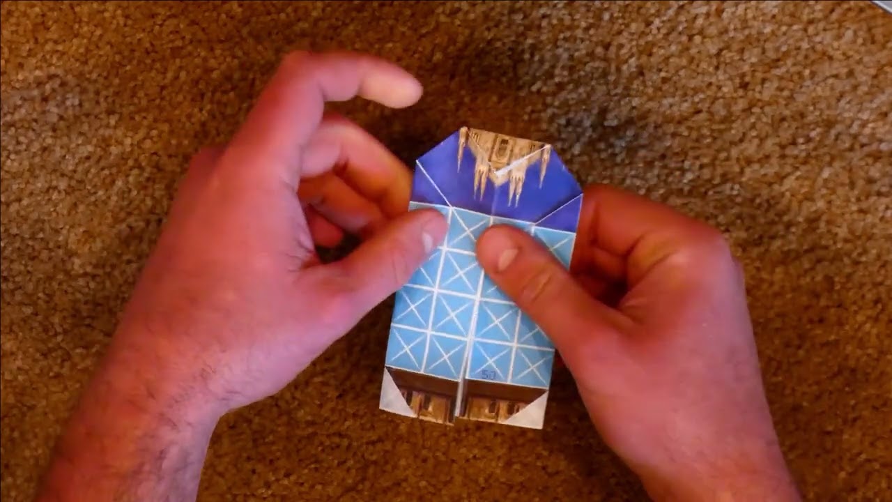Foldology Origami Puzzles - Solution for #50
