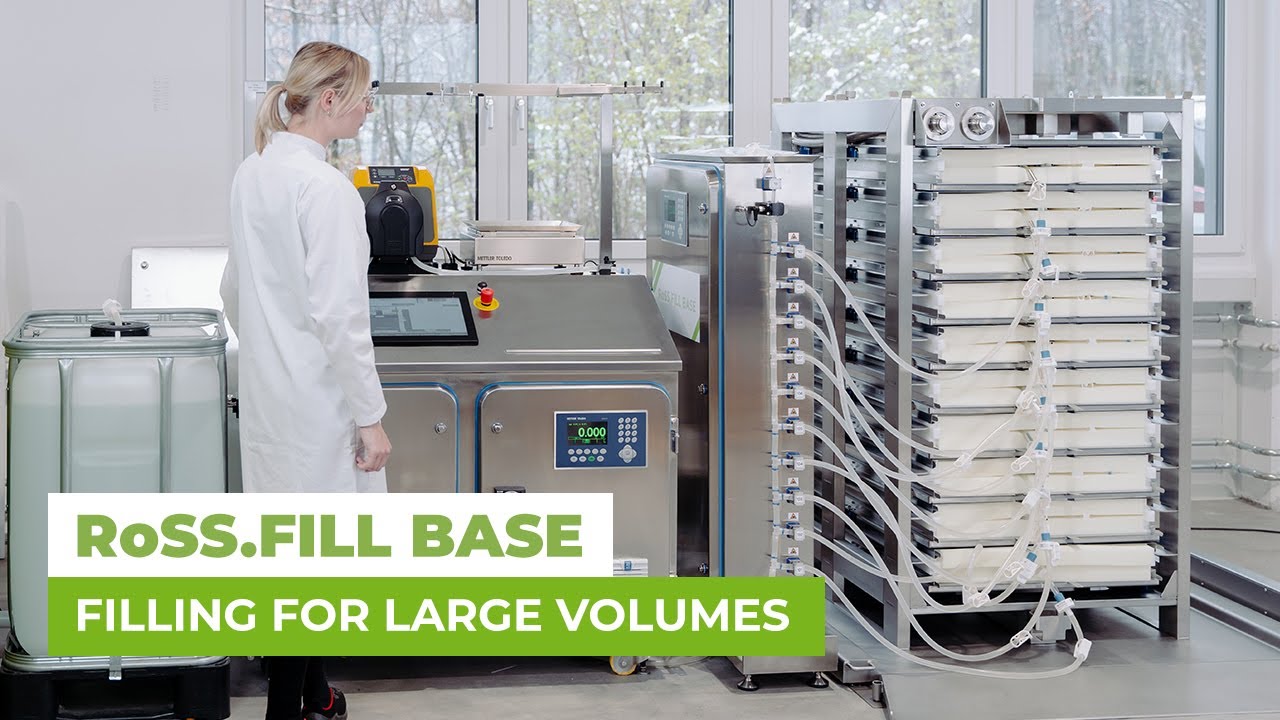 RoSS.FILL Base - single-use aseptic bag filling system for bulk drug ...
