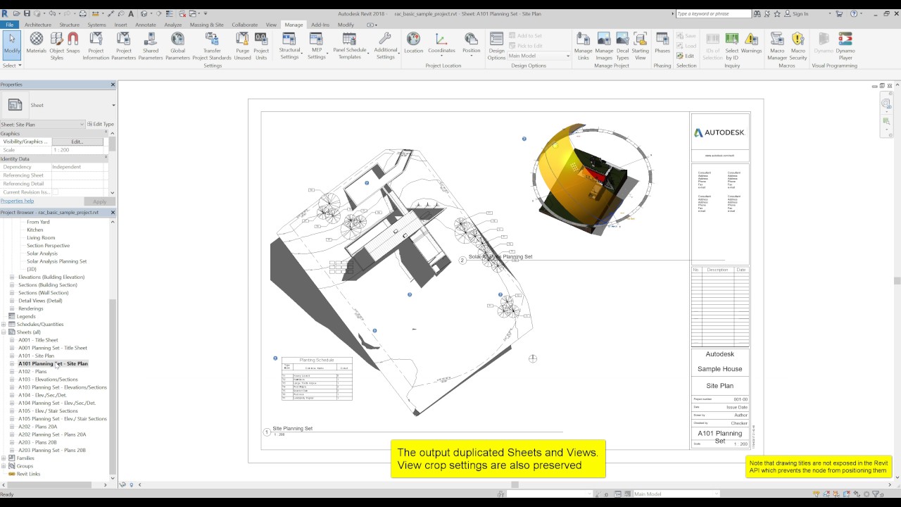 Bimorph Nodes Sheet.Duplicate | Dynamo BIM Package