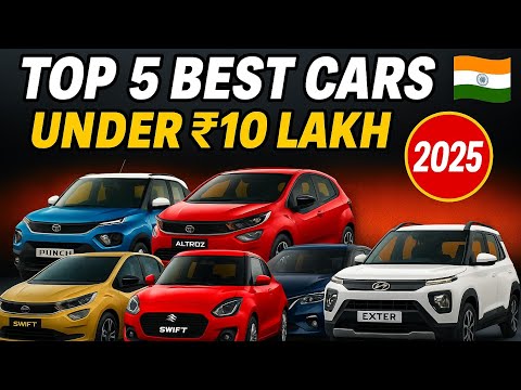 Top 5 Best Cars Under 10 Lakh In India 2025 | Budget with Features | Mileage and Looks