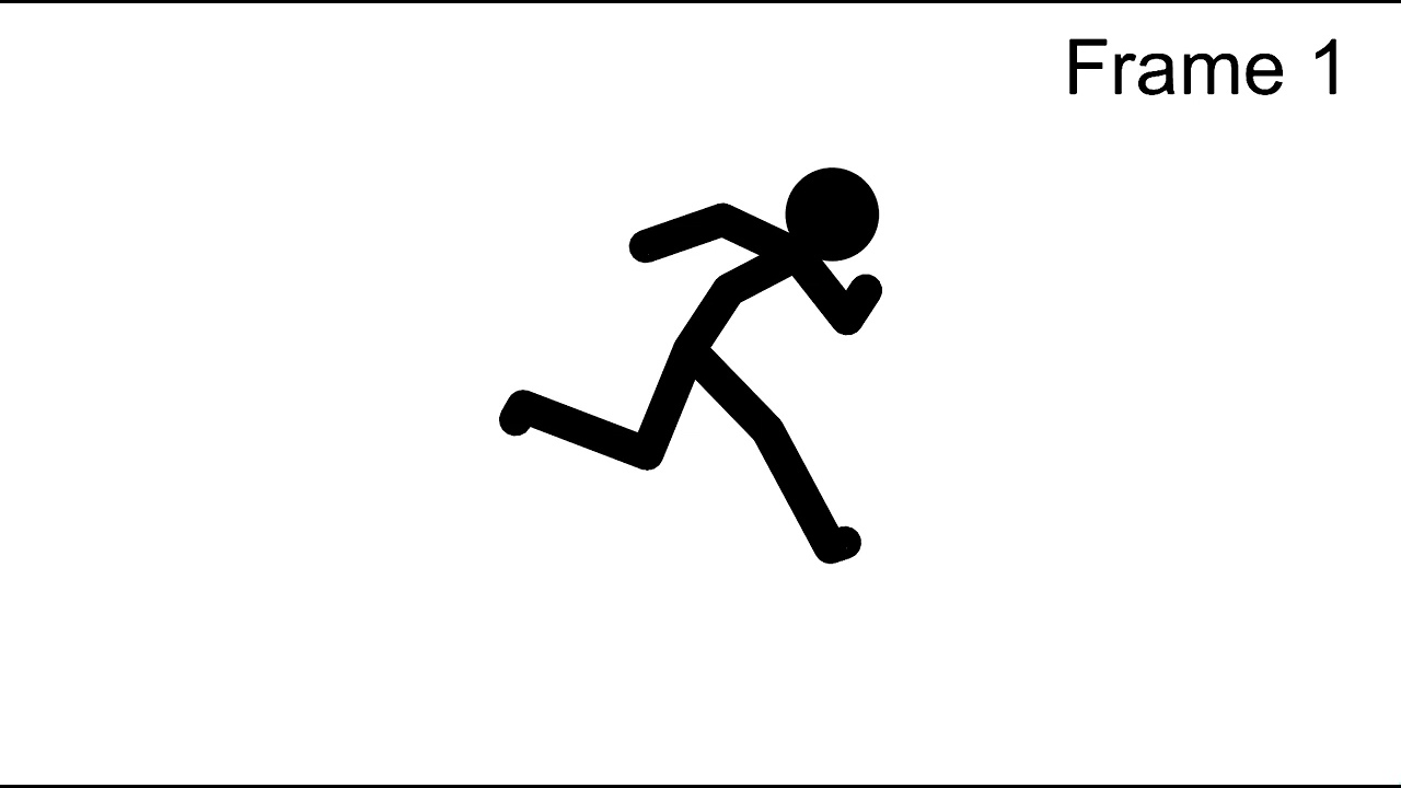 4 Frames Running Tutorial / Stick Nodes