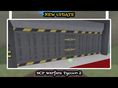 One of the BEST updates in SCP Warfare Tycoon 2 Roblox
