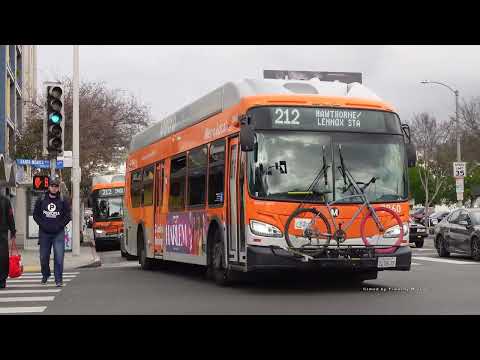 Buses in Los Angeles, California 2023