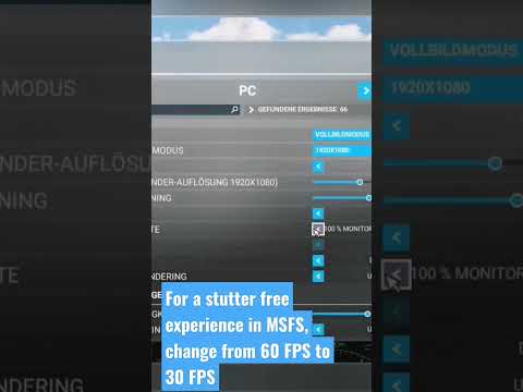 [MSFS Trick] 100 % Stutter Free Experience
