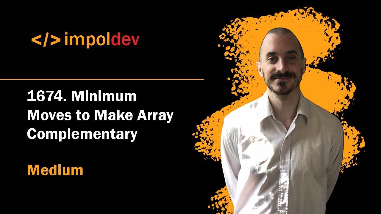 Minimum Moves to Make Array Complementary | LeetCode 1674 - Python