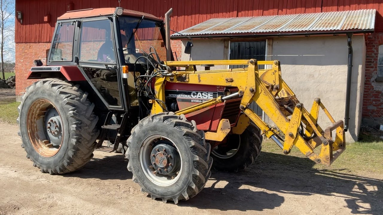 Traktor Case International 1494 hydrashift, Hjo, Klaravik au