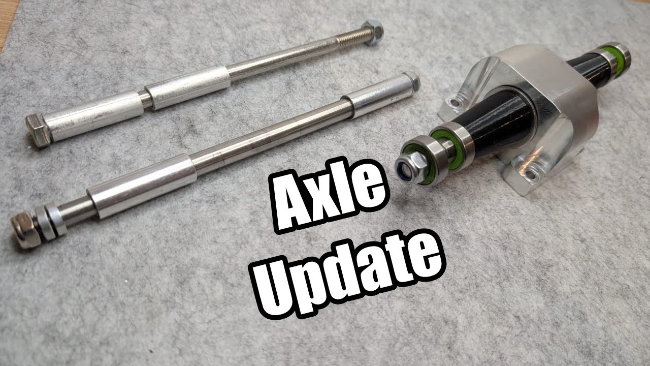 Chungus LDP Truck - Axle Upgrade - Open Source Longboard Truck