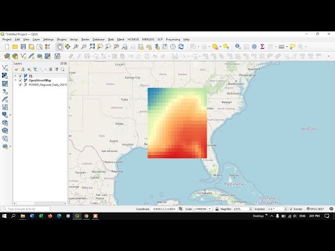How to Add or Import NetCDF file in QGIS