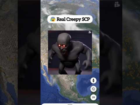 π° Real Creepy SCP on Google Earth #shorts #vayugupta_