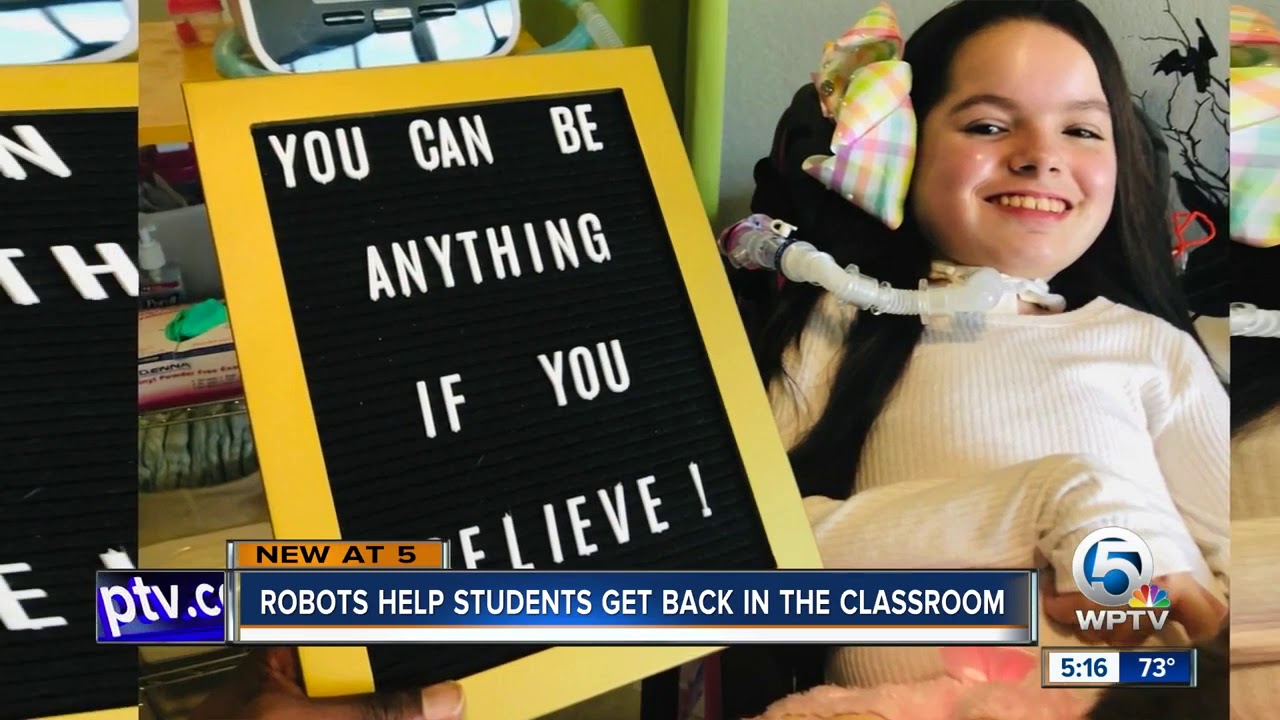 VGo robot is a social lifeline for kids who can never attend school